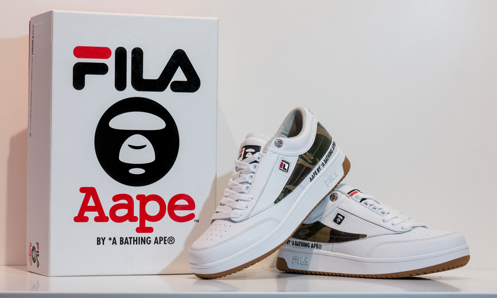 AAPE BY A BATHING APE® x FILA 联名系列发售现场回顾 – NOWRE现客