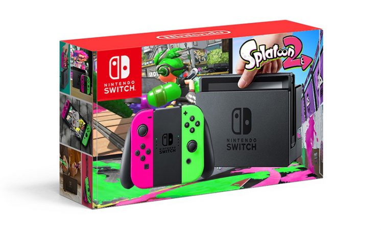 Nintendo Switch 推出《Splatoon 2》限定主机 – NOWRE现客