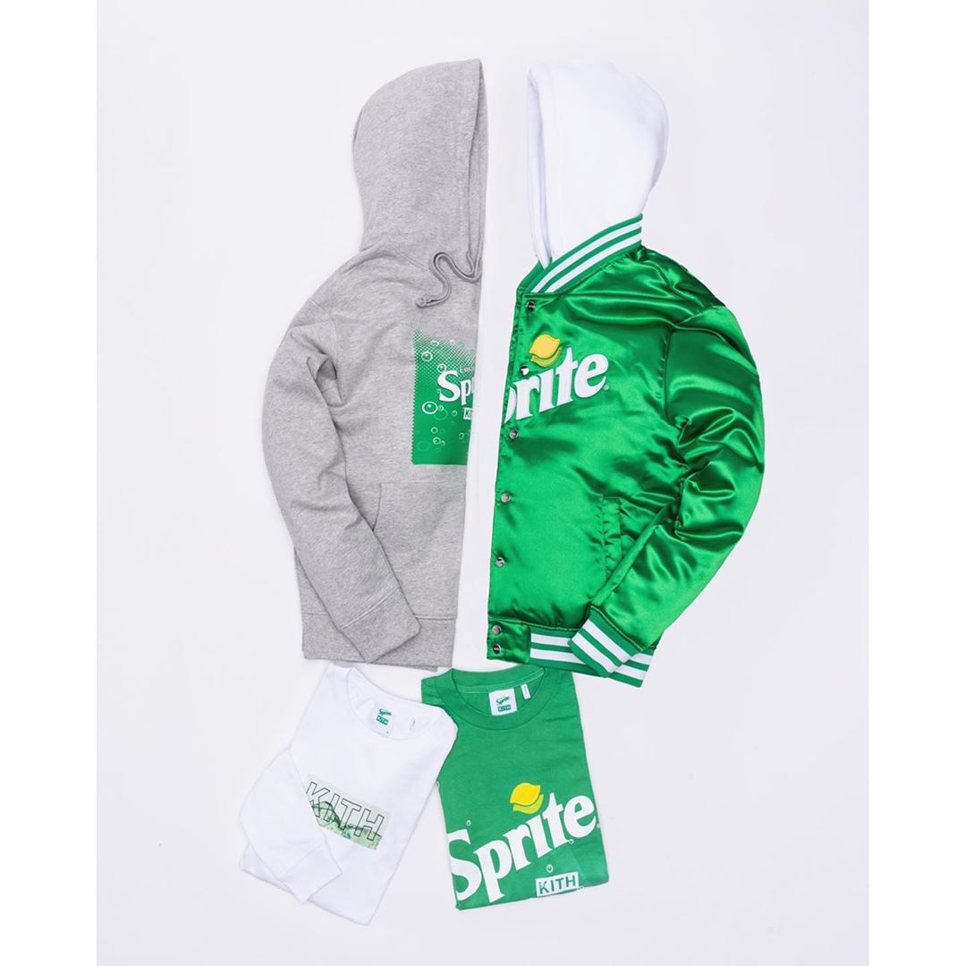 KITH x Sprite 雪碧联名系列单品首度曝光 – NOWRE现客
