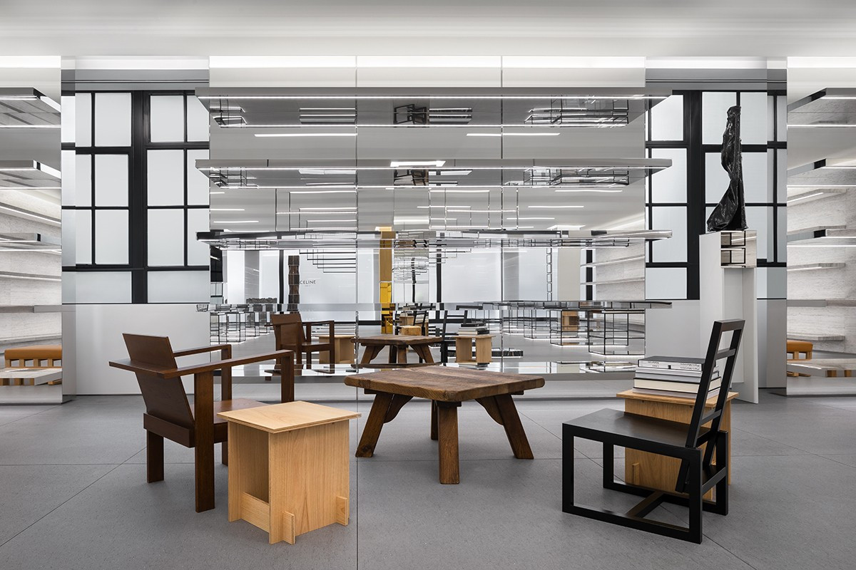 店内设计由 Hedi Slimane 操刀，Celine 最新店铺于伦敦开张 – NOWRE现客