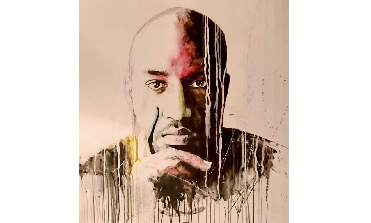 Virgil Abloh 水彩肖像画于迈阿密 Art Basel 售出 100 万美元 – NOWRE现客