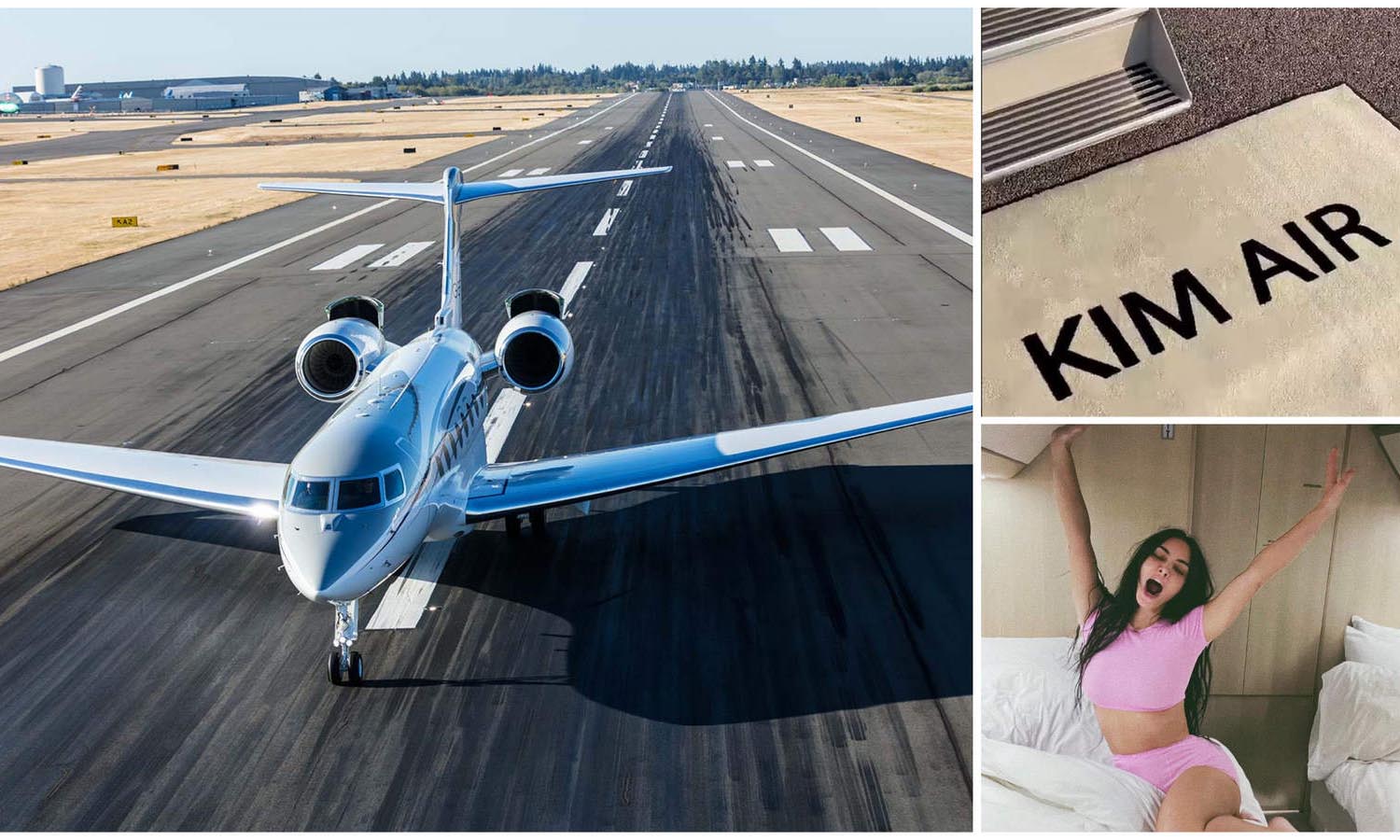 Kim Kardashian 购置全新 1.5 亿美元私人飞机 – NOWRE现客