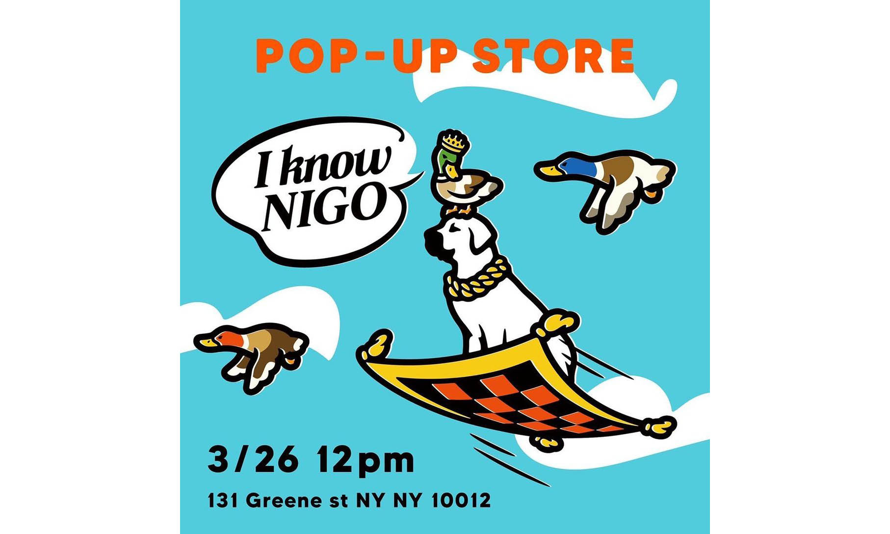 NIGO 将在纽约举办专辑限定 Pop-up – NOWRE现客